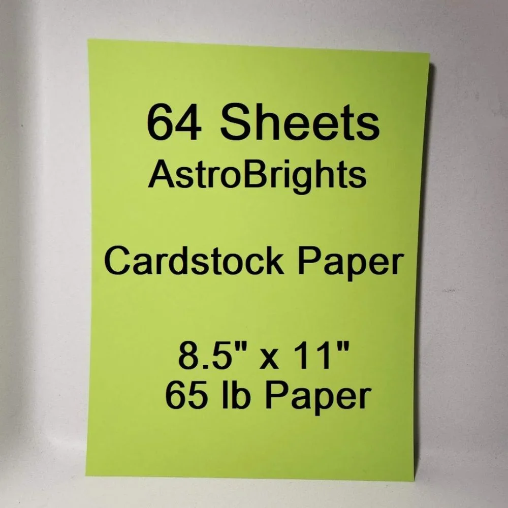 AstroBrights | Office | Graduation Pages Sheets Green Cardstock Paper ...